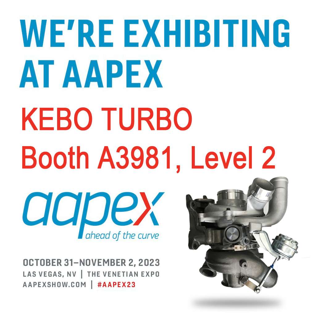 AAPEX 2023 - KEBO Turbo